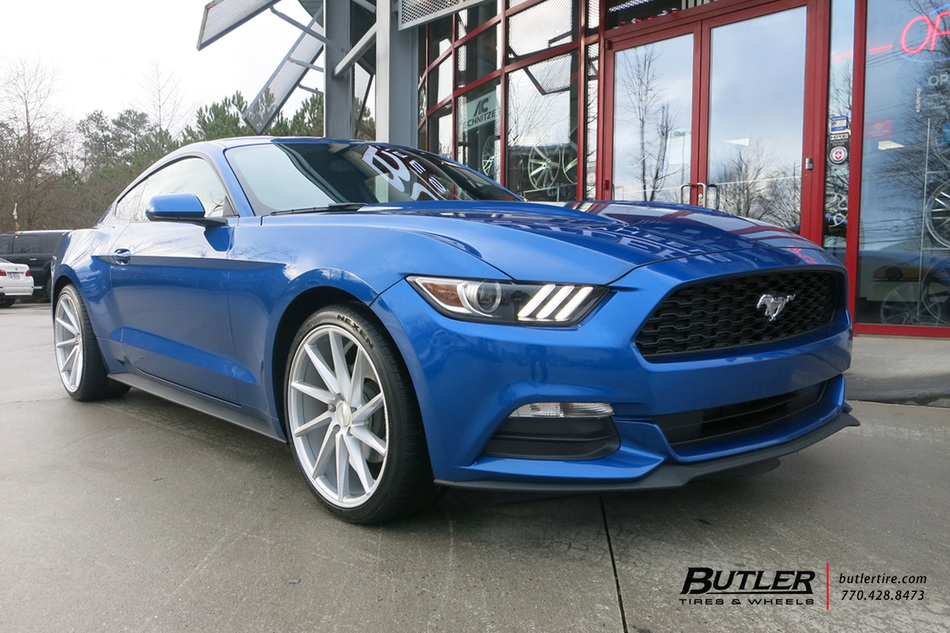 Ford Mustang with 20in Vossen CVT Wheels exclusively from Butler Tires ...