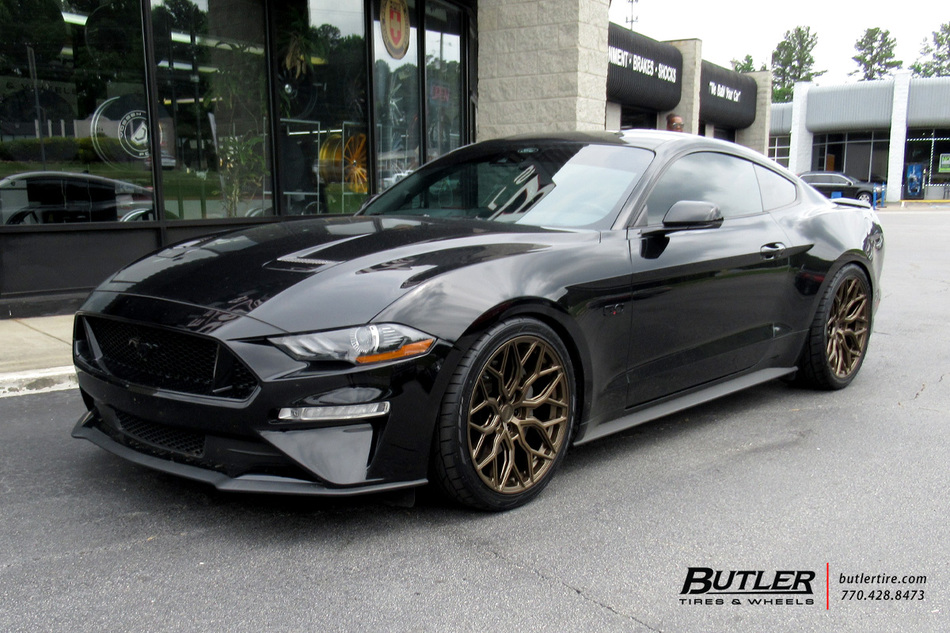 Ford Mustang with 20in Vossen HF-2 Wheels exclusively from Butler Tires ...