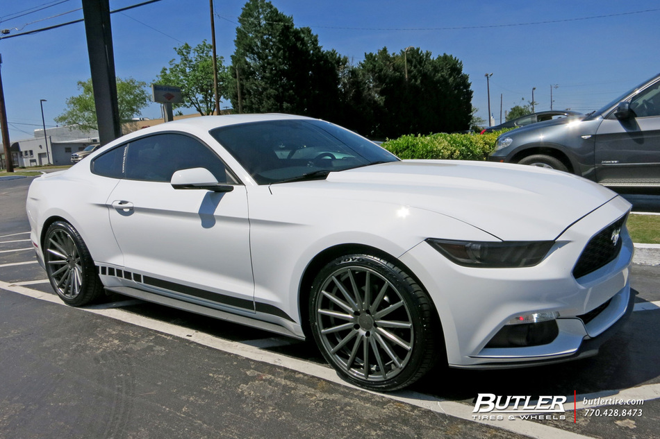 Ford Mustang with 20in Vossen VFS2 Wheels exclusively from Butler Tires ...