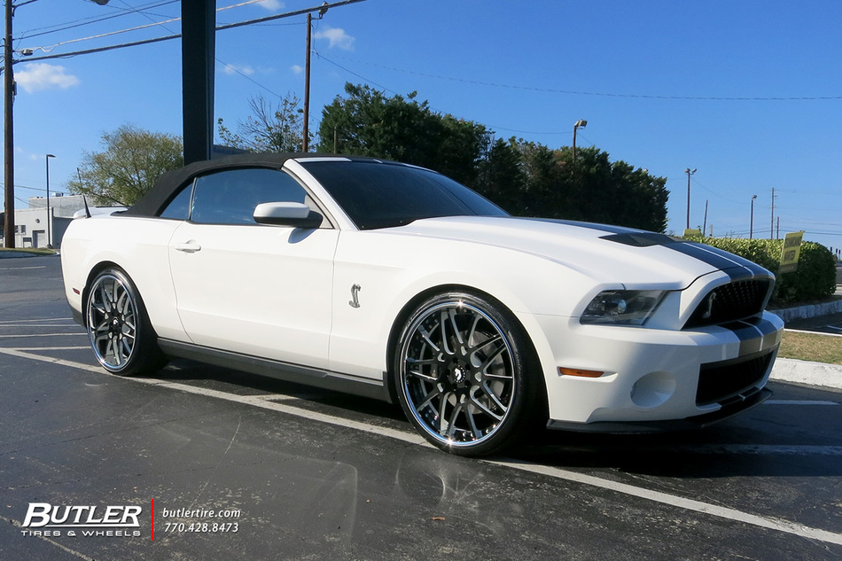 Ford Mustang with 22in Forgiato Maglia Wheels exclusively from Butler ...