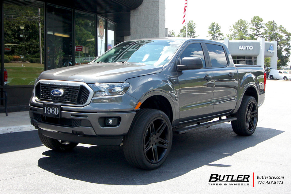 Ford Ranger with 22in Black Rhino Safari Wheels exclusively from Butler ...