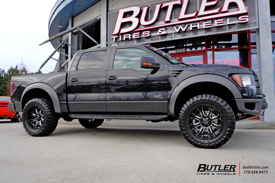 Ford Raptor with 20in Black Rhino Sierra Wheels exclusively from Butler ...