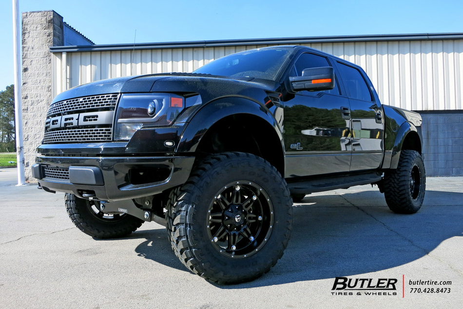 Ford Raptor with 20in Fuel Hostage Wheels exclusively from Butler Tires ...