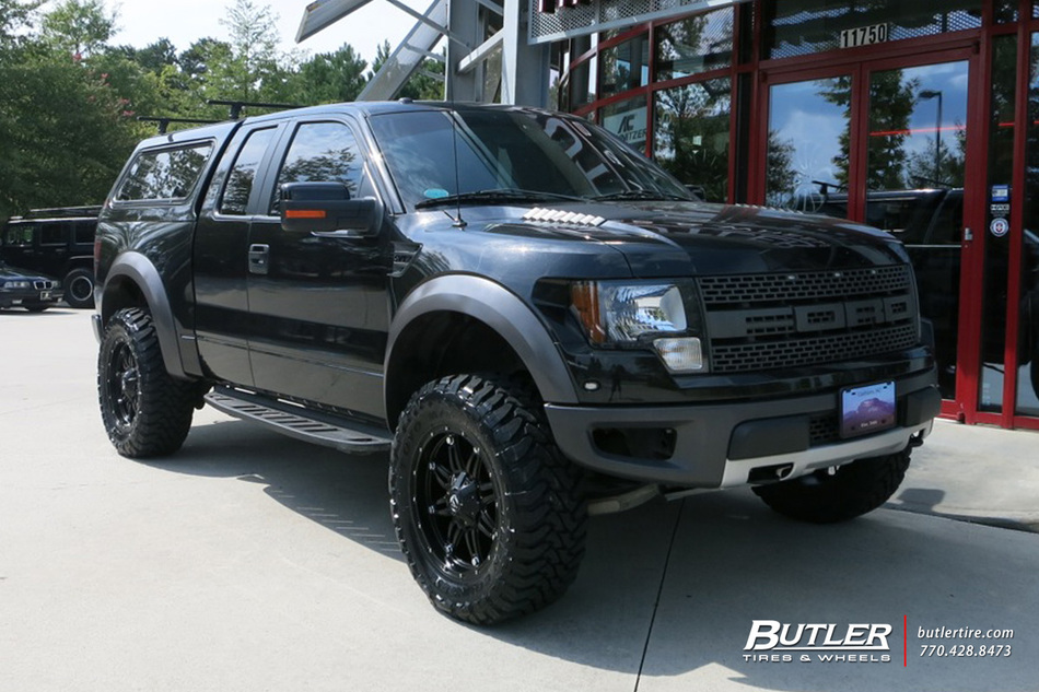 Ford Raptor with 20in Fuel Hostage Wheels exclusively from Butler Tires ...