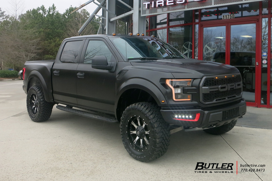 Ford Raptor with 20in Fuel Nutz Wheels exclusively from Butler Tires ...