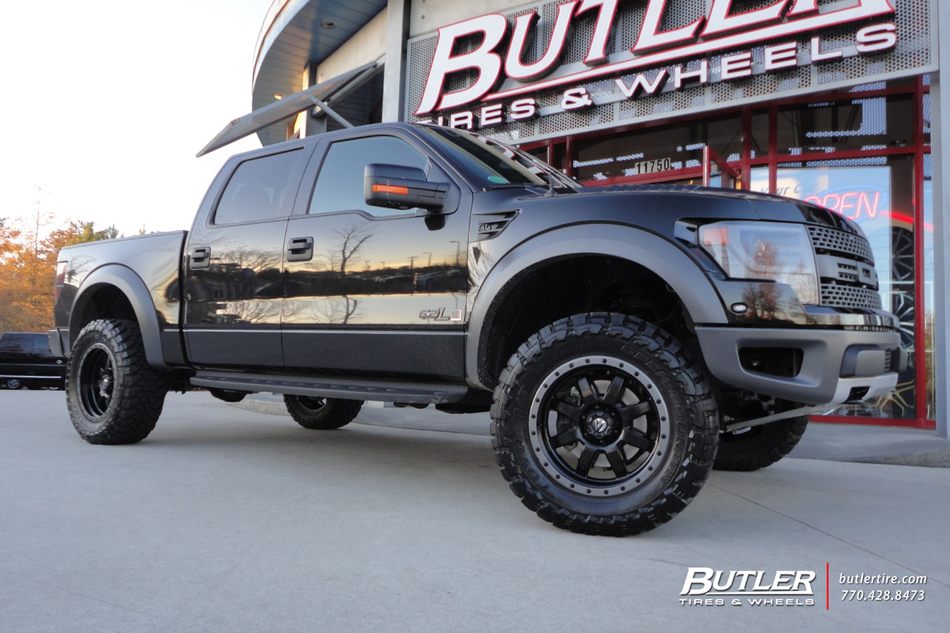 Ford Raptor with 20in Fuel Trophy Wheels exclusively from Butler Tires ...