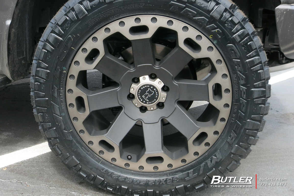 Ford Raptor with 22in Black Rhino Warlord Wheels exclusively from ...