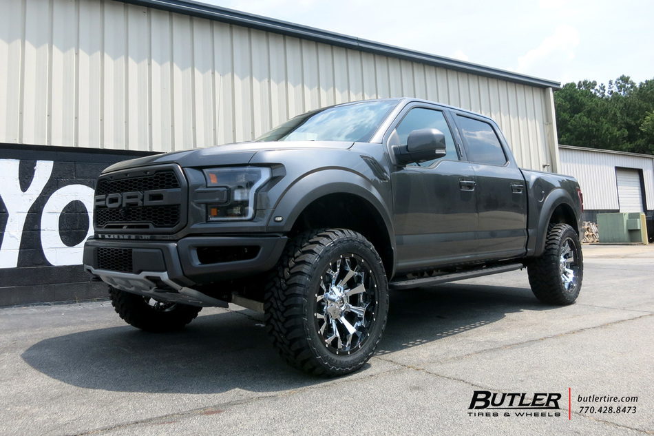 Ford Raptor with 22in Fuel Assault Wheels exclusively from Butler Tires ...
