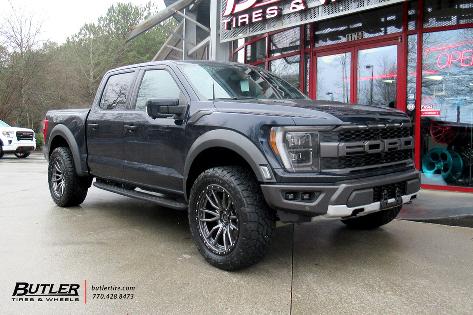 Ford Raptor with 22in Fuel Rebel Wheels exclusively from Butler Tires ...