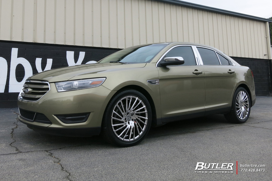 Ford Taurus with 20in Lexani Wraith Wheels exclusively from Butler ...