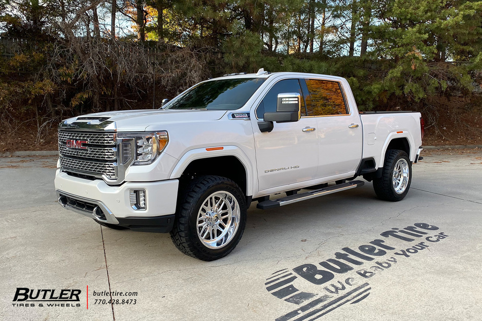 GMC Denali with 22in Fuel FF66 Wheels exclusively from Butler Tires and ...