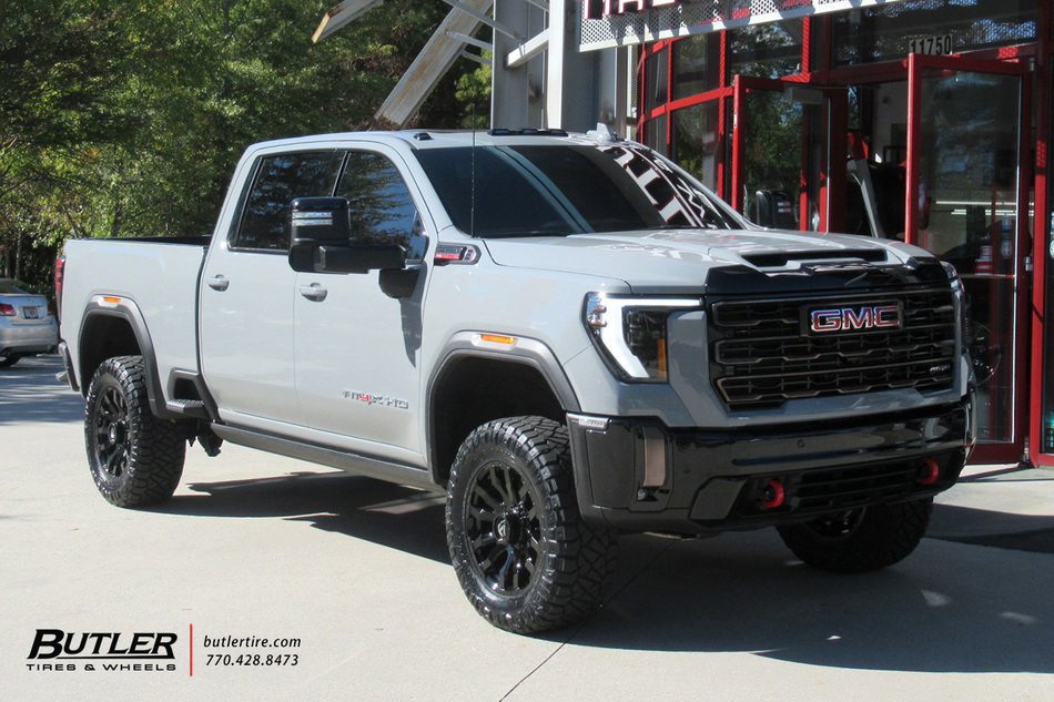 GMC Sierra with 20in Fuel Blitz exclusively from Butler Tires and ...