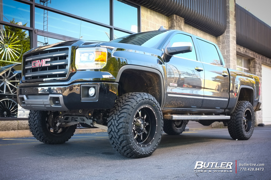 GMC Sierra with 20in Fuel Krank Wheels exclusively from Butler Tires ...
