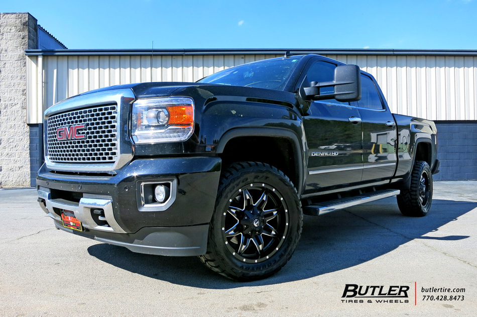 GMC Sierra with 20in Fuel Lethal Wheels exclusively from Butler Tires ...