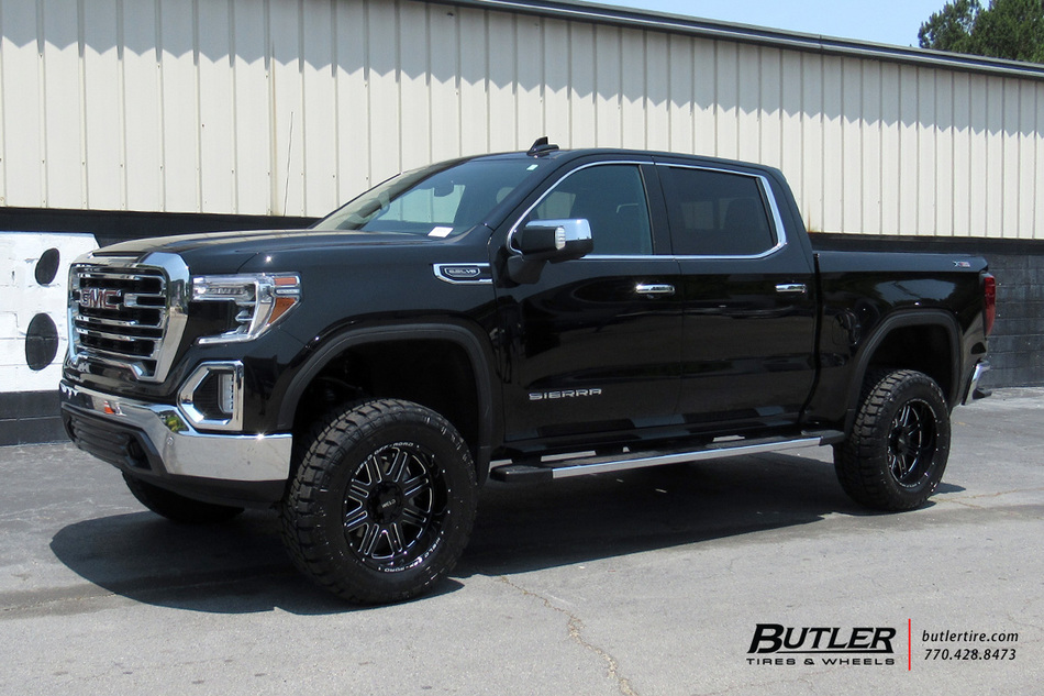 GMC Sierra with 20in Weld Chasm Wheels exclusively from Butler Tires ...