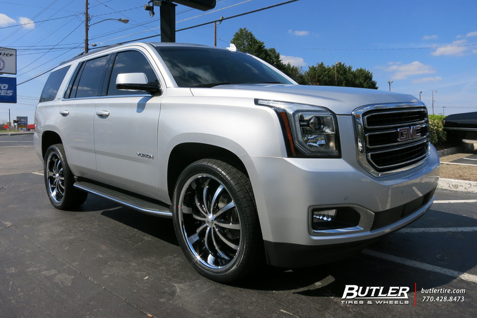GMC Yukon with 24in Lexani LSS10 Wheels exclusively from Butler Tires ...