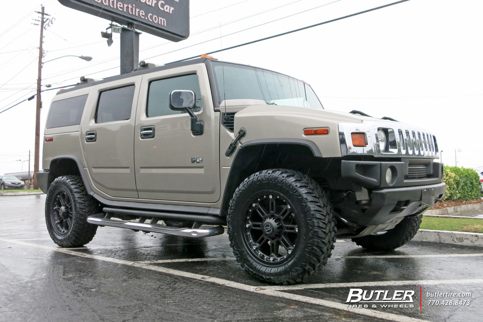 Black Hummer H2 Rims