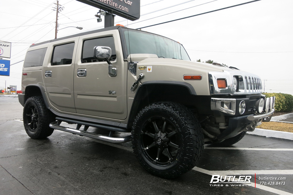 Hummer H2 with 20in Fuel Coupler Wheels exclusively from Butler Tires ...