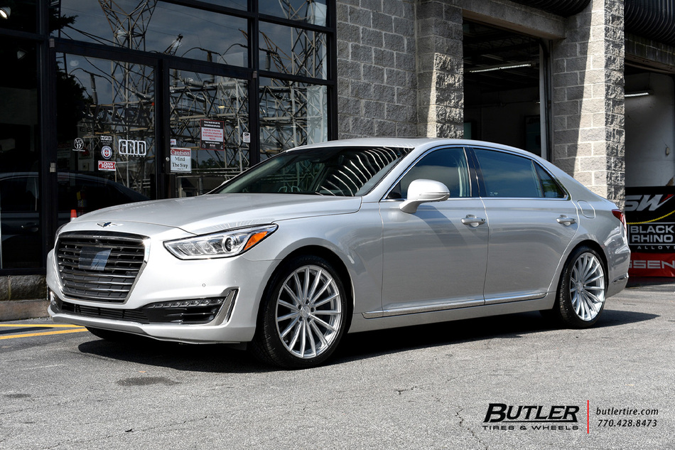 Hyundai Genesis with 20in XO London Wheels exclusively from Butler ...