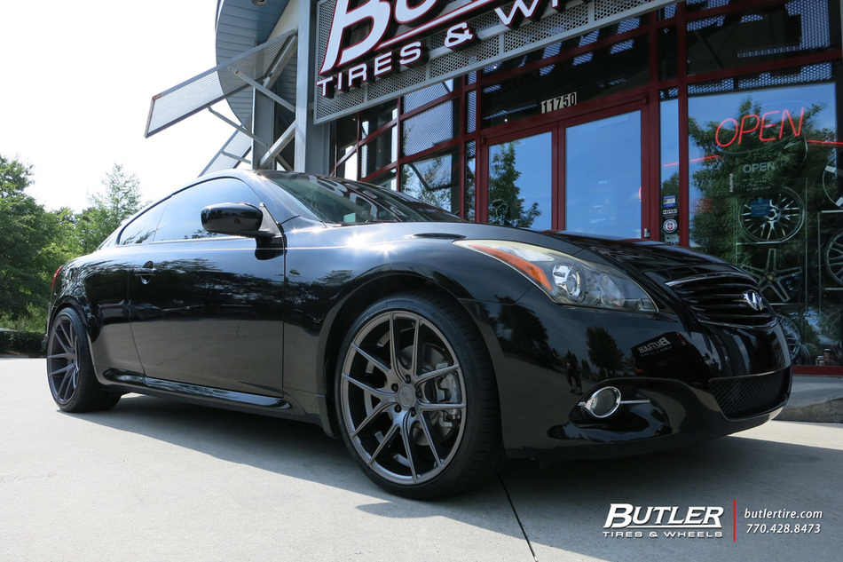 Infiniti G37 with 20in Niche Targa Wheels exclusively from Butler Tires ...