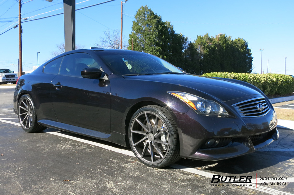 Infiniti G37 with 20in Vossen CVT Wheels exclusively from Butler Tires ...