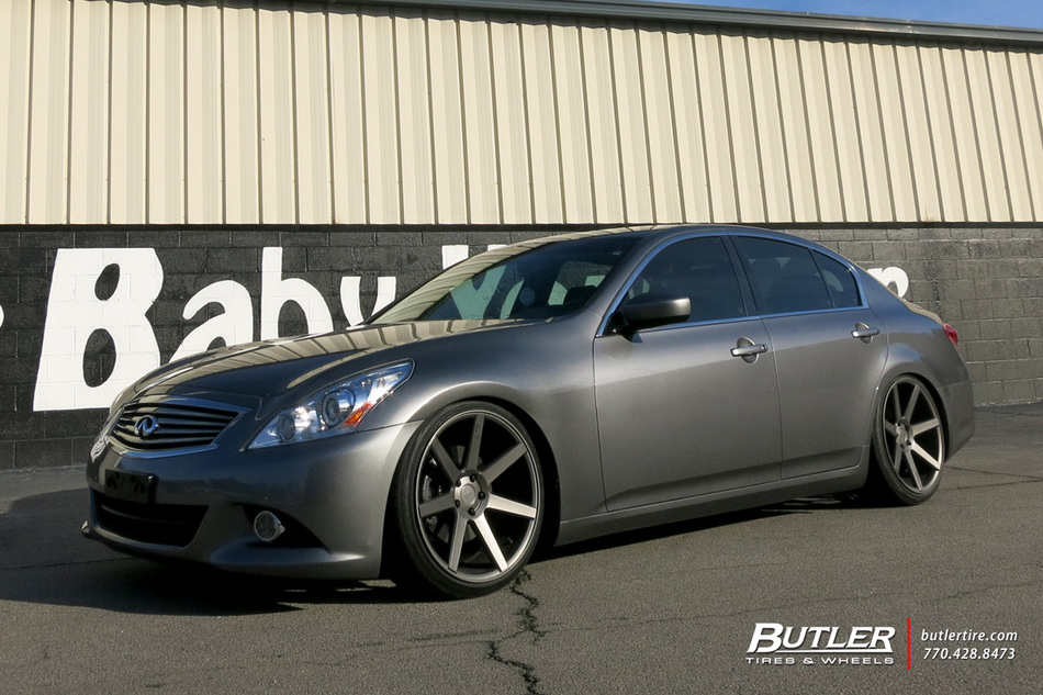 Infiniti M37 with 20in Niche Verona Wheels exclusively from Butler ...