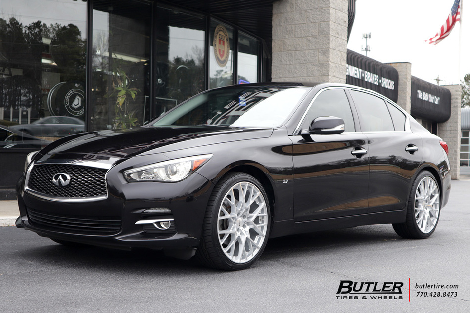 Infiniti Q50 with 20in TSW Sebring Wheels exclusively from Butler Tires ...