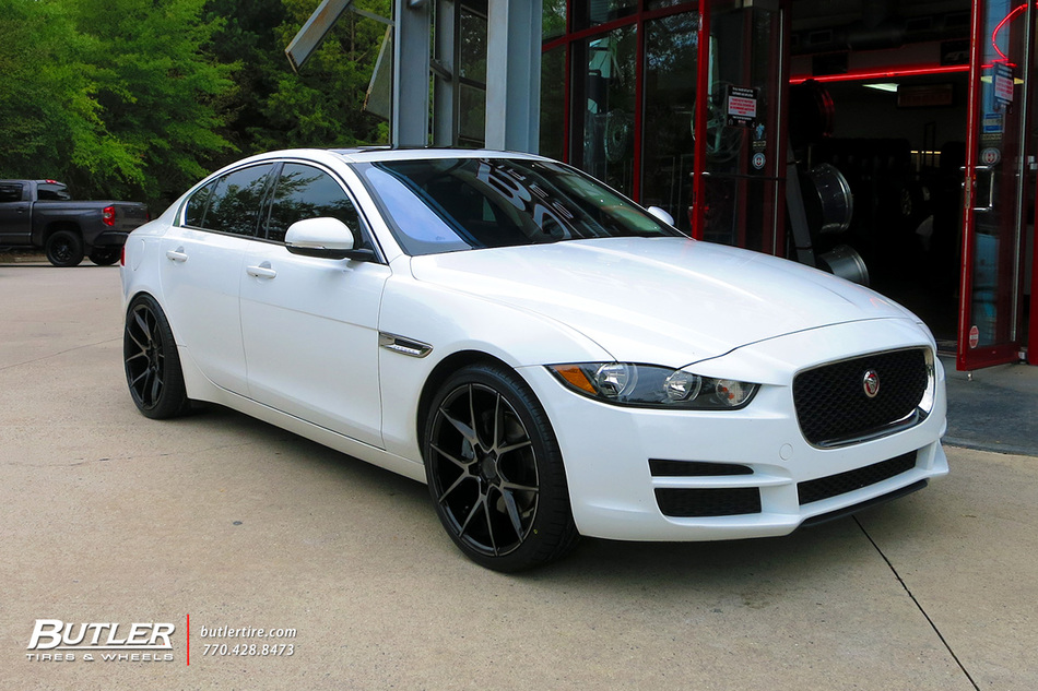 Jaguar XE with 20in Savini BM14 Wheels exclusively from Butler Tires ...