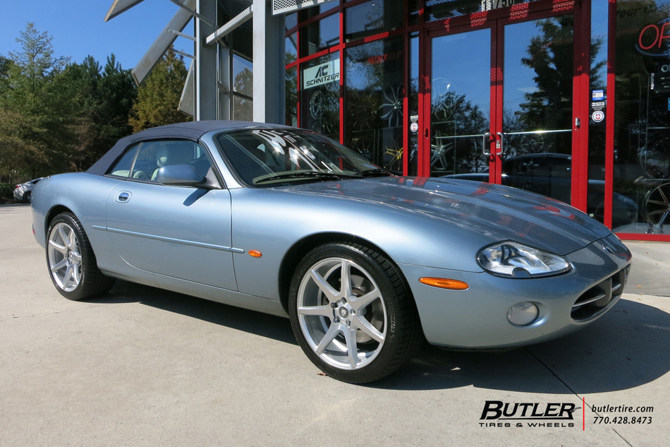 Jaguar XK with 19in Savini BM10 Wheels exclusively from Butler Tires ...