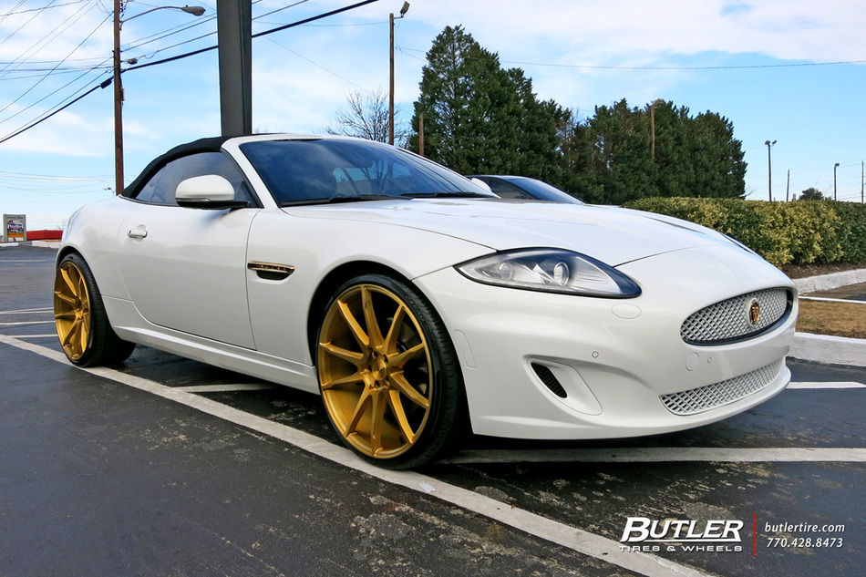 Jaguar XK with 22in Savini BM12 Wheels exclusively from Butler Tires ...