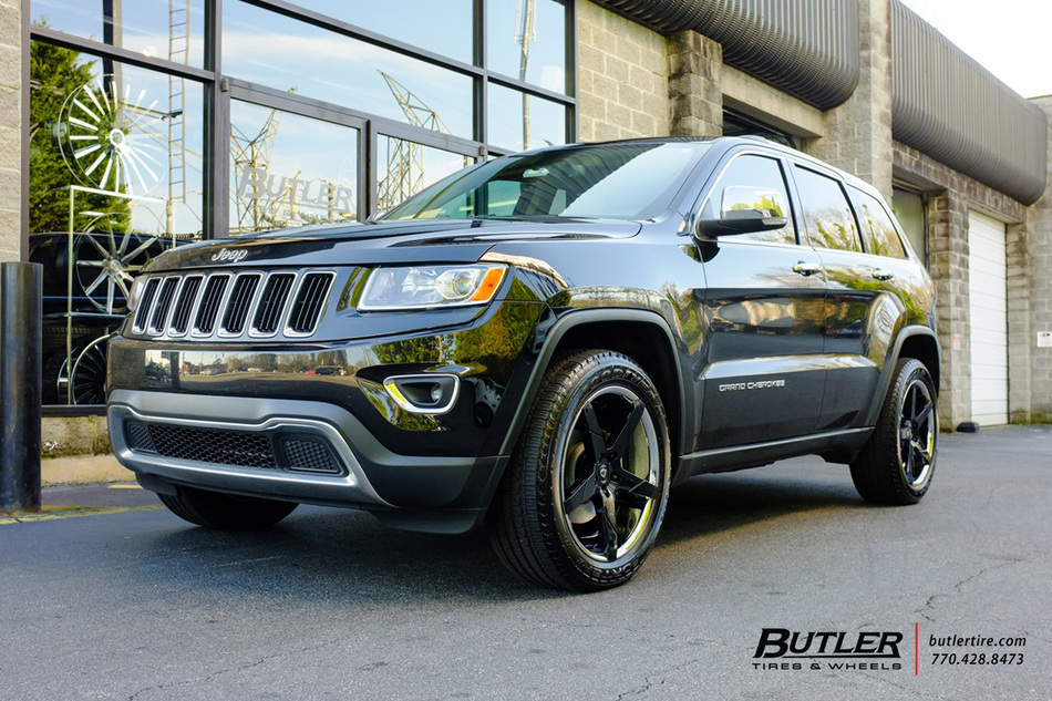 Jeep Grand Cherokee with 20in Lexani Invictus Wheels exclusively from ...