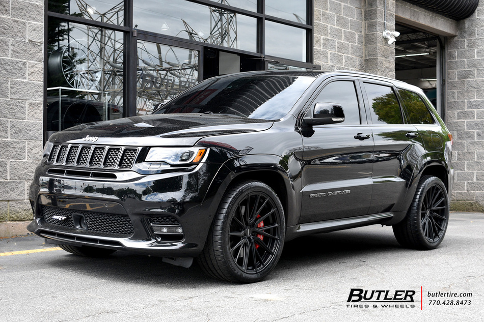 Jeep Grand Cherokee with 22in Vossen HF-4T Wheels exclusively from ...