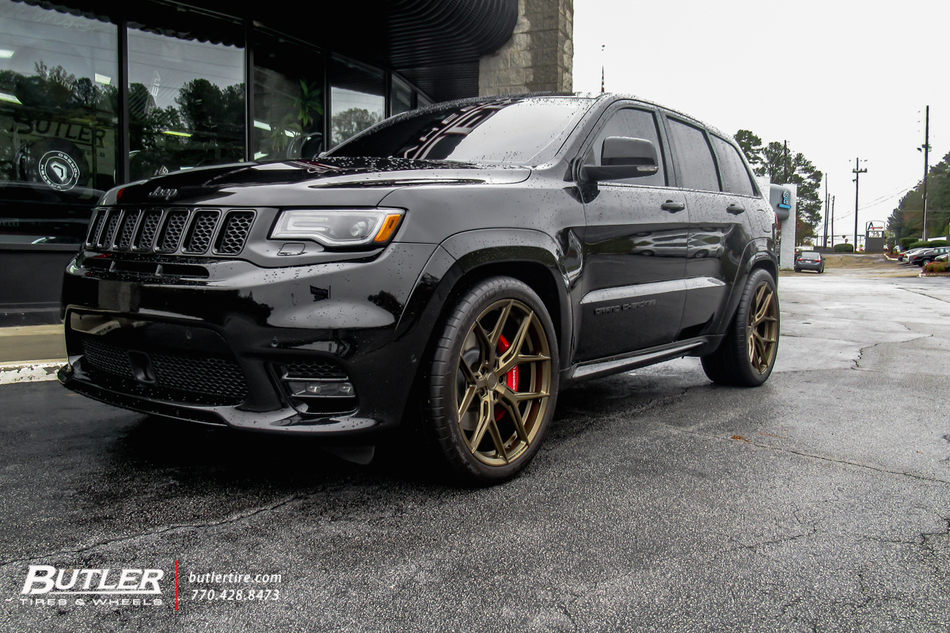 Jeep Grand Cherokee with 22in Vossen HF5 Wheels and Michelin Pilot ...