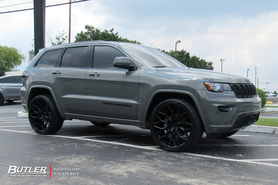 Jeep Grand Cherokee with 24in Vossen HF-2 Wheels exclusively from ...