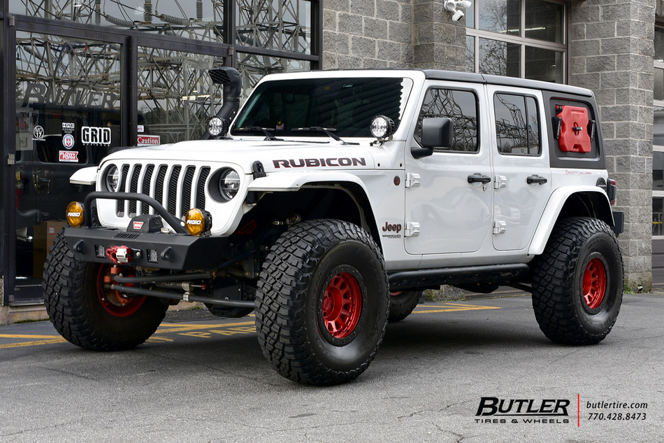 Jeep Wrangler with 17in Black Rhino Primm Wheels exclusively from ...