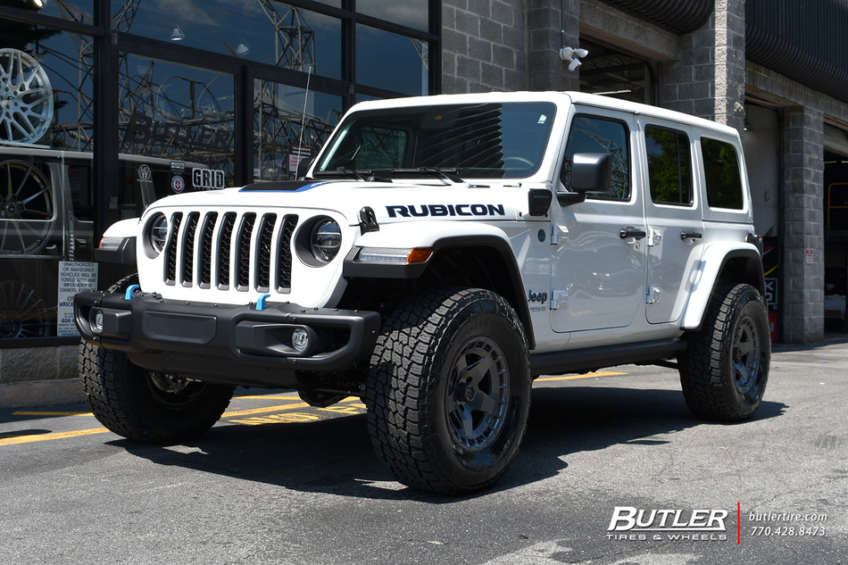 Jeep Wrangler with 17in Fuel Warp Wheels exclusively from Butler Tires ...