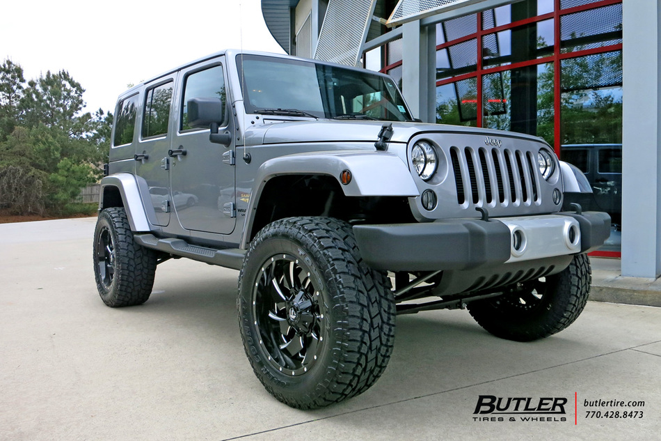 Jeep Wrangler with 20in Fuel Cleaver Wheels exclusively from Butler ...