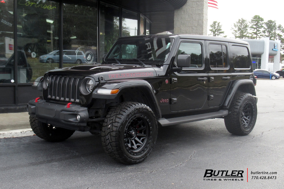 Jeep Wrangler with 20in Fuel Covert Wheels exclusively from Butler ...