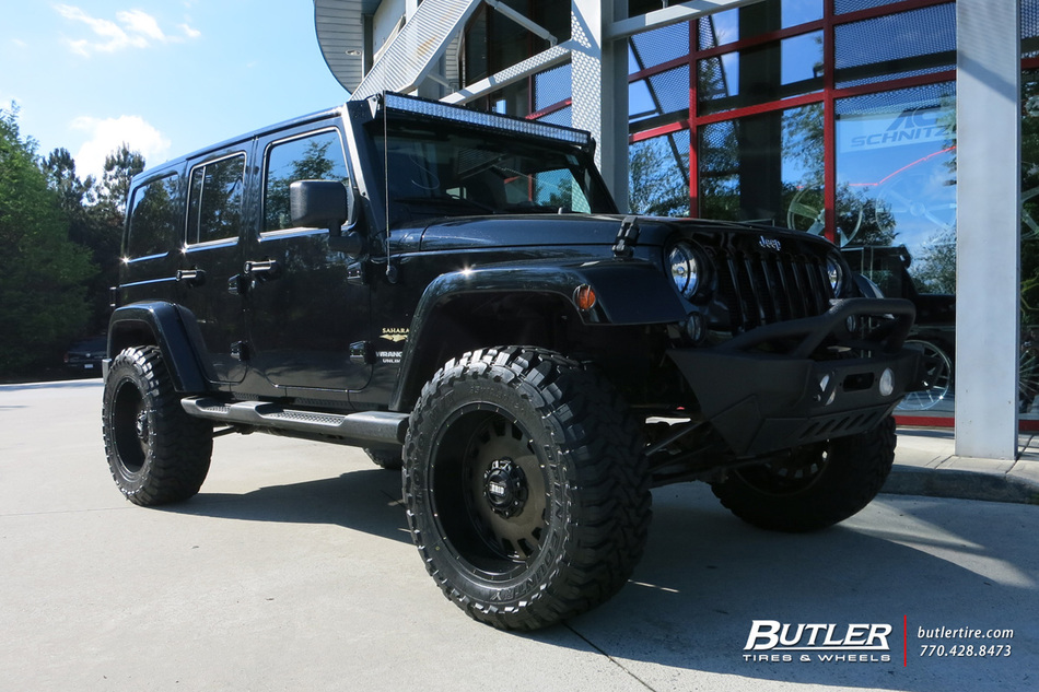 Jeep Wrangler with 20in Grid Offroad GD4 Wheels exclusively from Butler ...