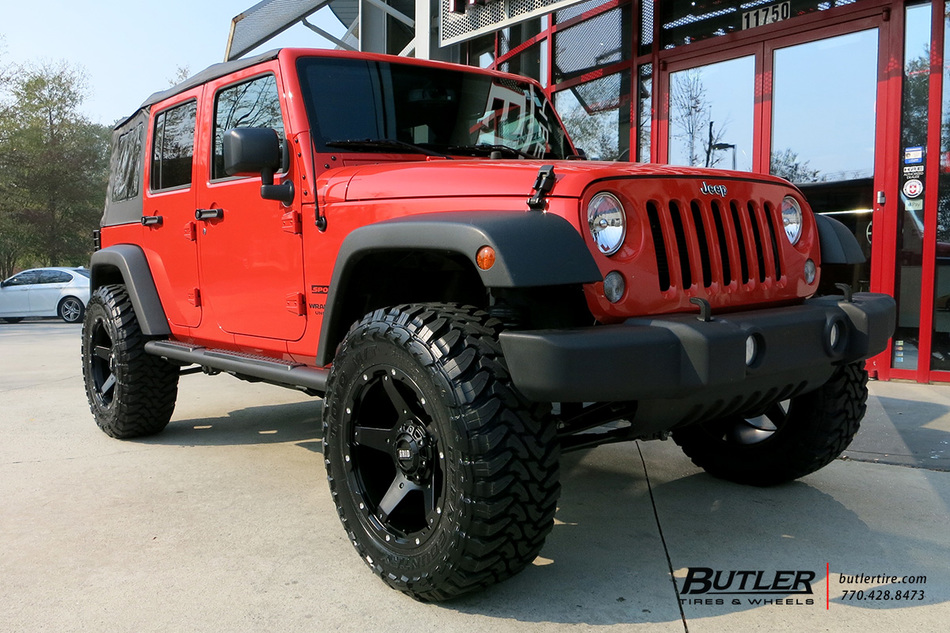Jeep Wrangler with 20in Grid Offroad GD4 Wheels exclusively from Butler ...