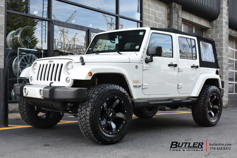 Jeep Wrangler with 20in Grid Offroad GD4 Wheels exclusively from Butler ...