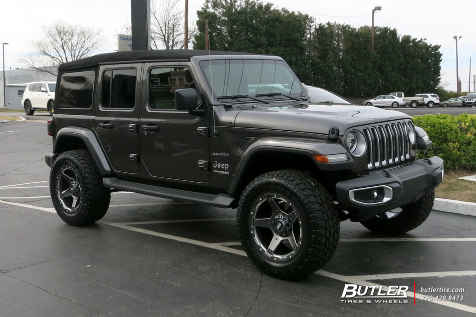 Jeep Wrangler with 20in Grid Offroad GD4 Wheels exclusively from Butler ...