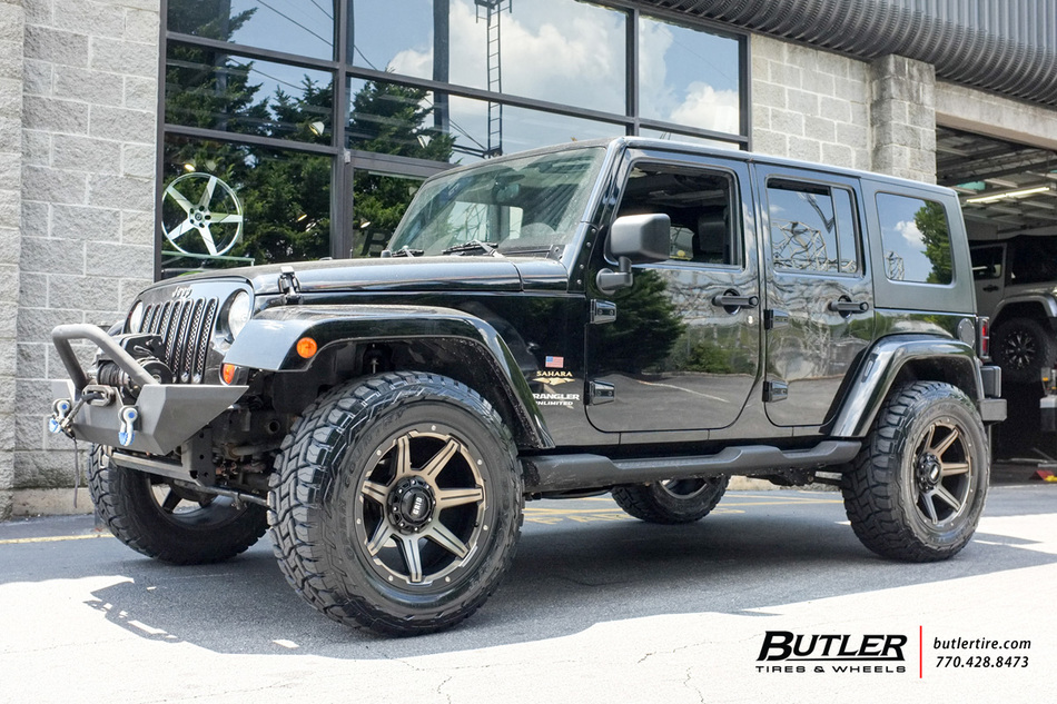 Jeep Wrangler with 20in Grid Offroad GD6 Wheels exclusively from Butler ...