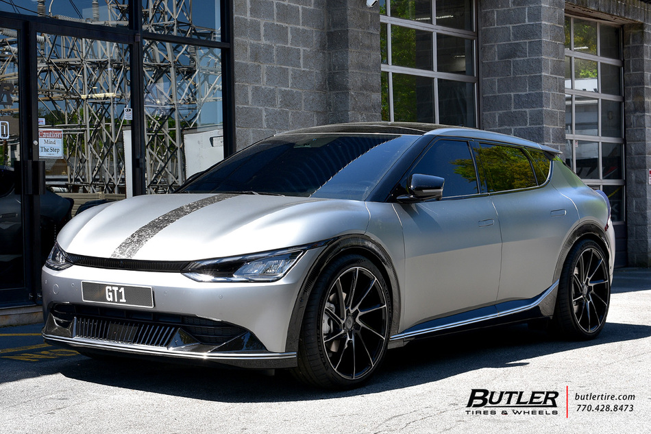 Kia EV6 with 22in Savini BM15 Wheels exclusively from Butler Tires and ...