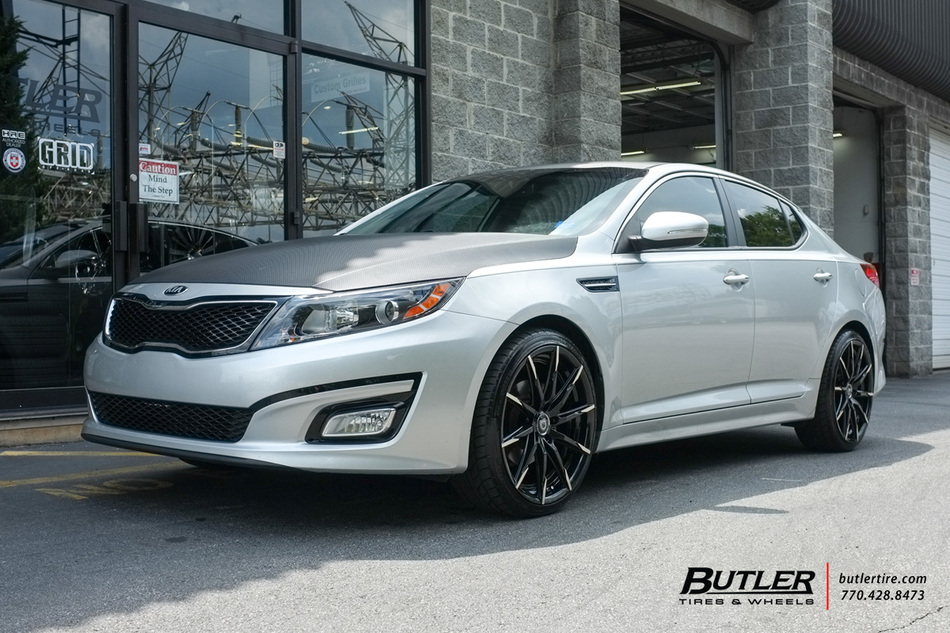 Kia Optima with 20in Lexani CSS15 Wheels exclusively from Butler Tires ...