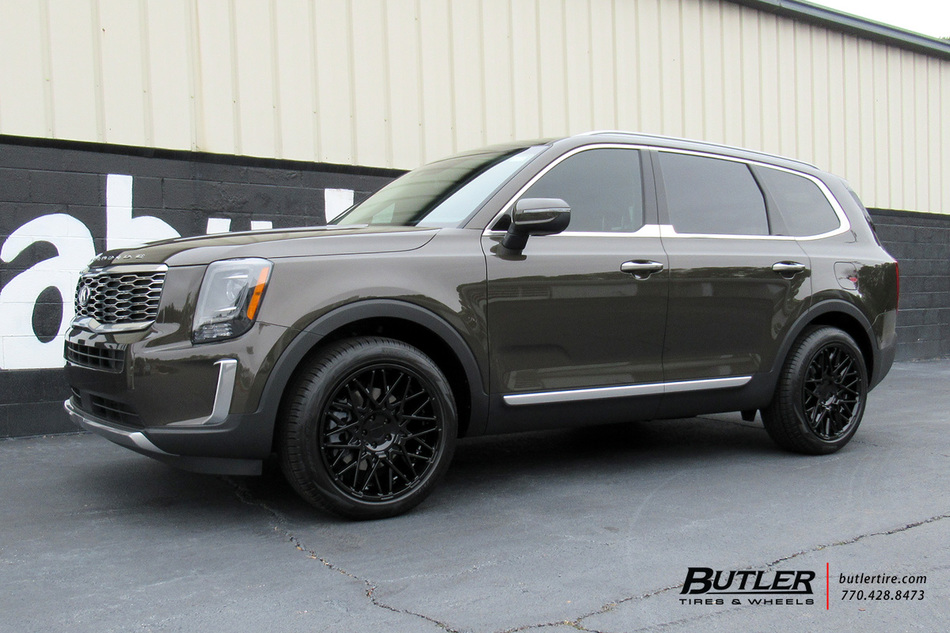 Kia Telluride with 20in Black Rhino Morocco Wheels exclusively from ...