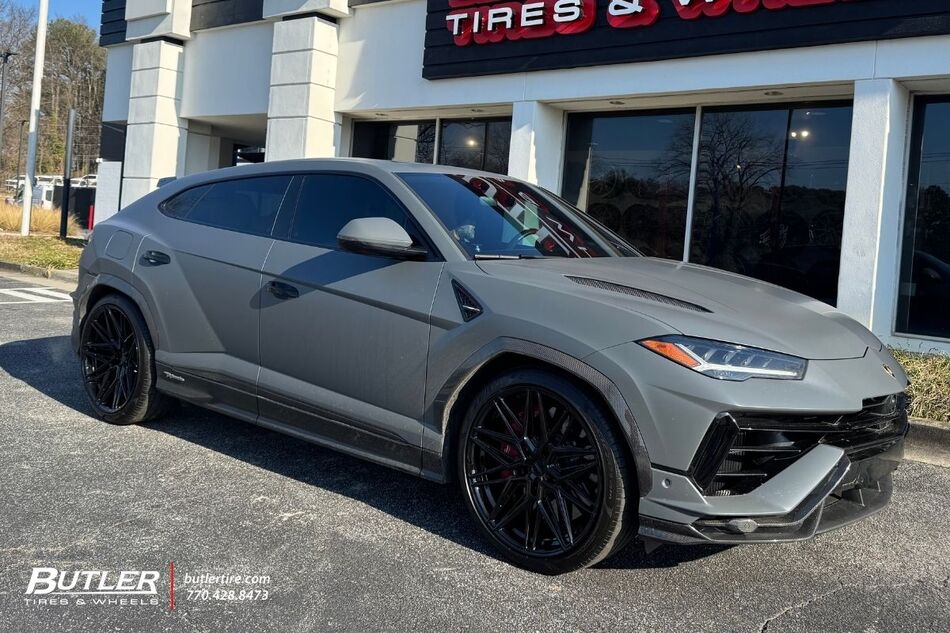 Lamborghini Urus with 23in Vossen HF7 Wheels exclusively from Butler ...