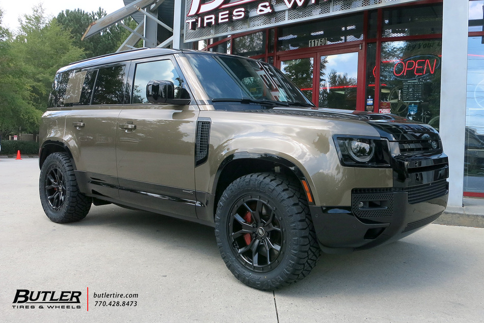 Land Rover Defender with 20in Redbourne Morland Wheels exclusively from ...