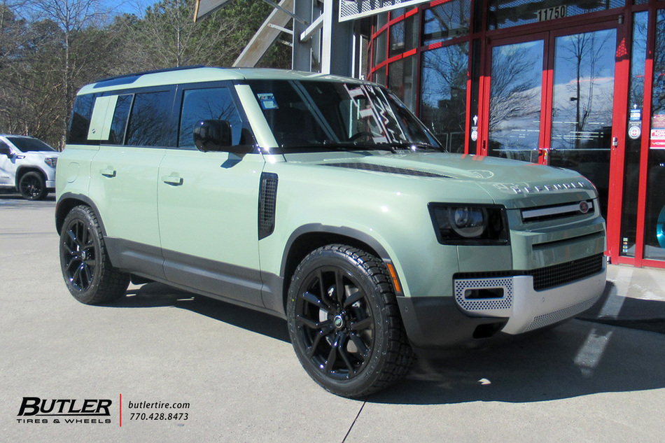 Land Rover Defender with 22in SVR Wheels exclusively from Butler Tires ...