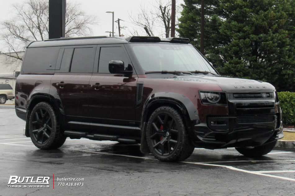Land Rover Defender with 22in Urban WX-2 Wheels exclusively from Butler ...